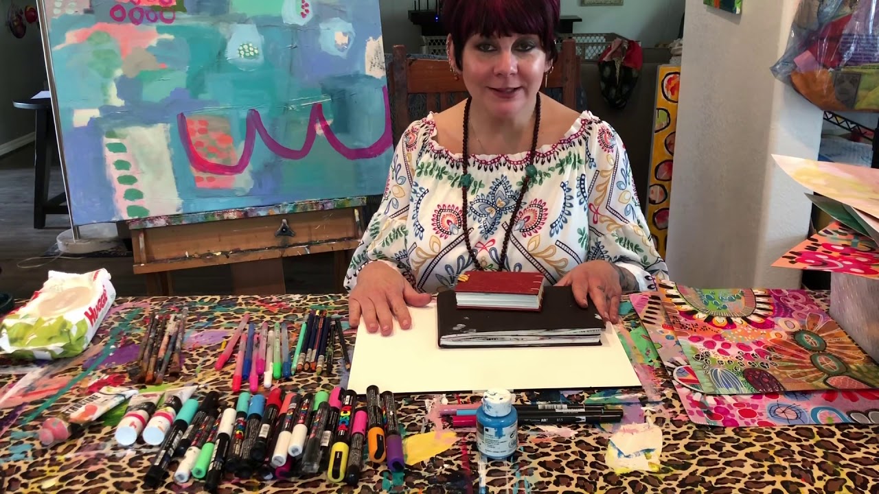 Janet Skates ART - On the road - YouTube