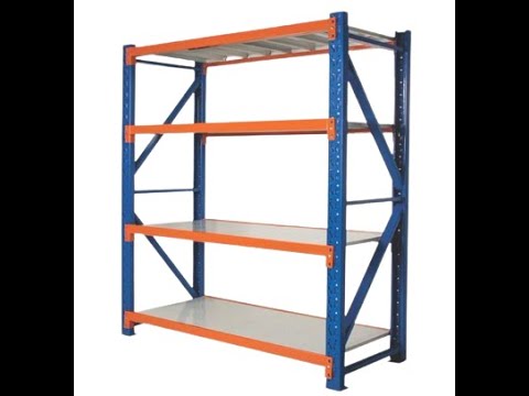 BEAMS Rack Shelves - Storage Shelves - Warehouse Rack - YouTube