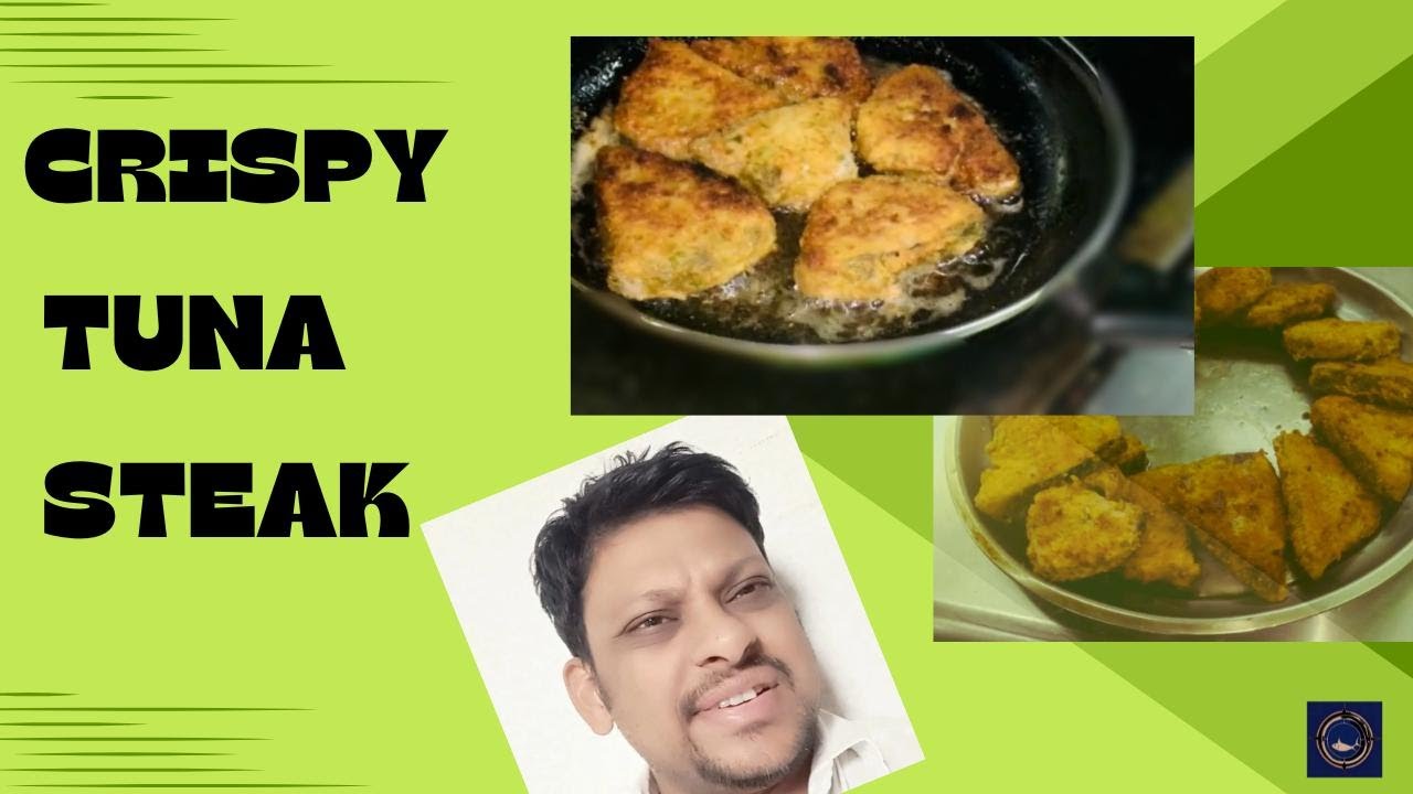 Crispy Breaded Tuna Steak Recipe | Ship Cooking Recipe | Chef Bluefin ...