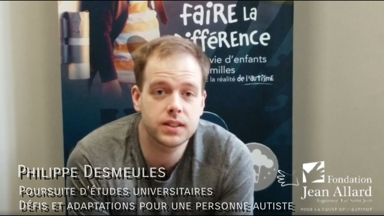 Philippe Desmeules- Adaptations et défis dans la poursuite d'études ...