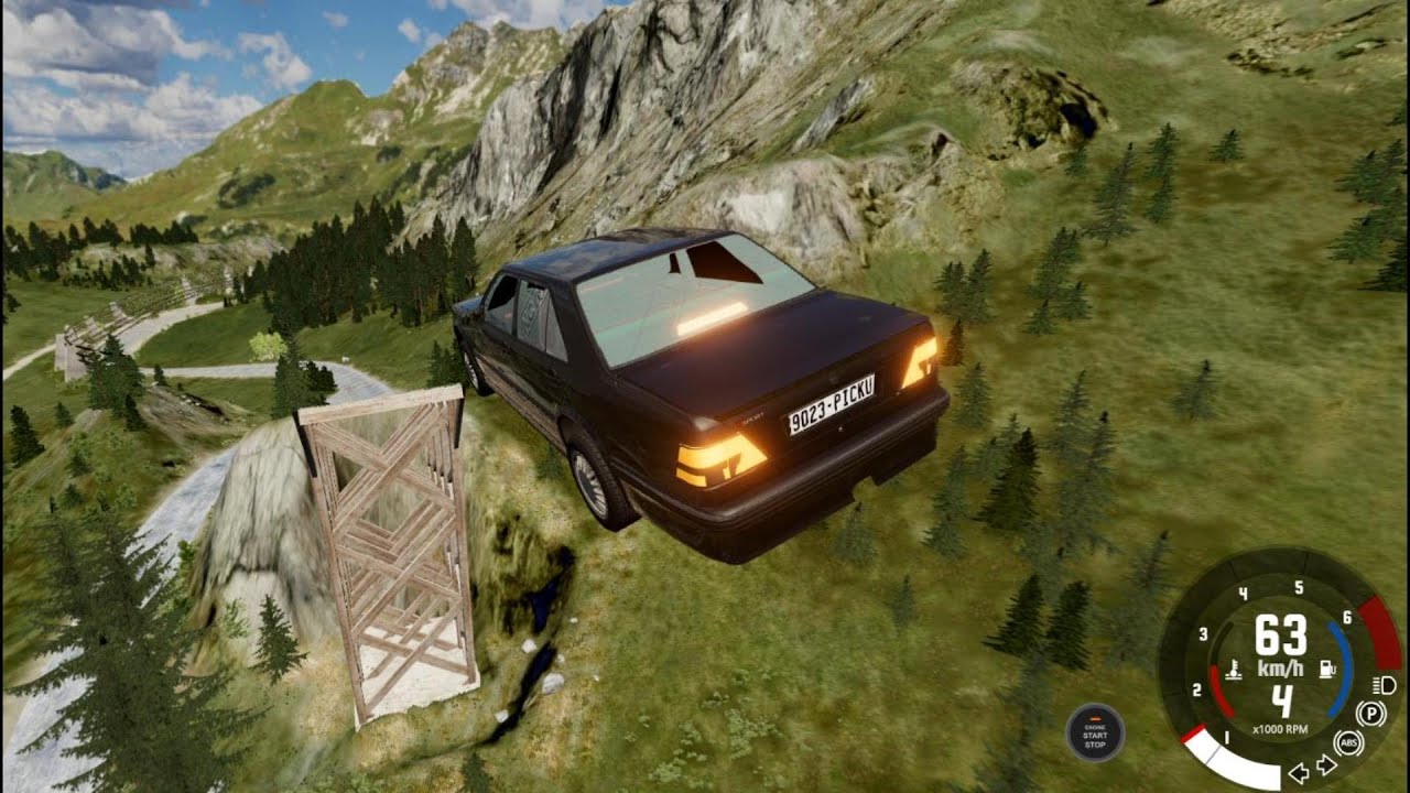 BeamNG Drive - Flying Cars - YouTube
