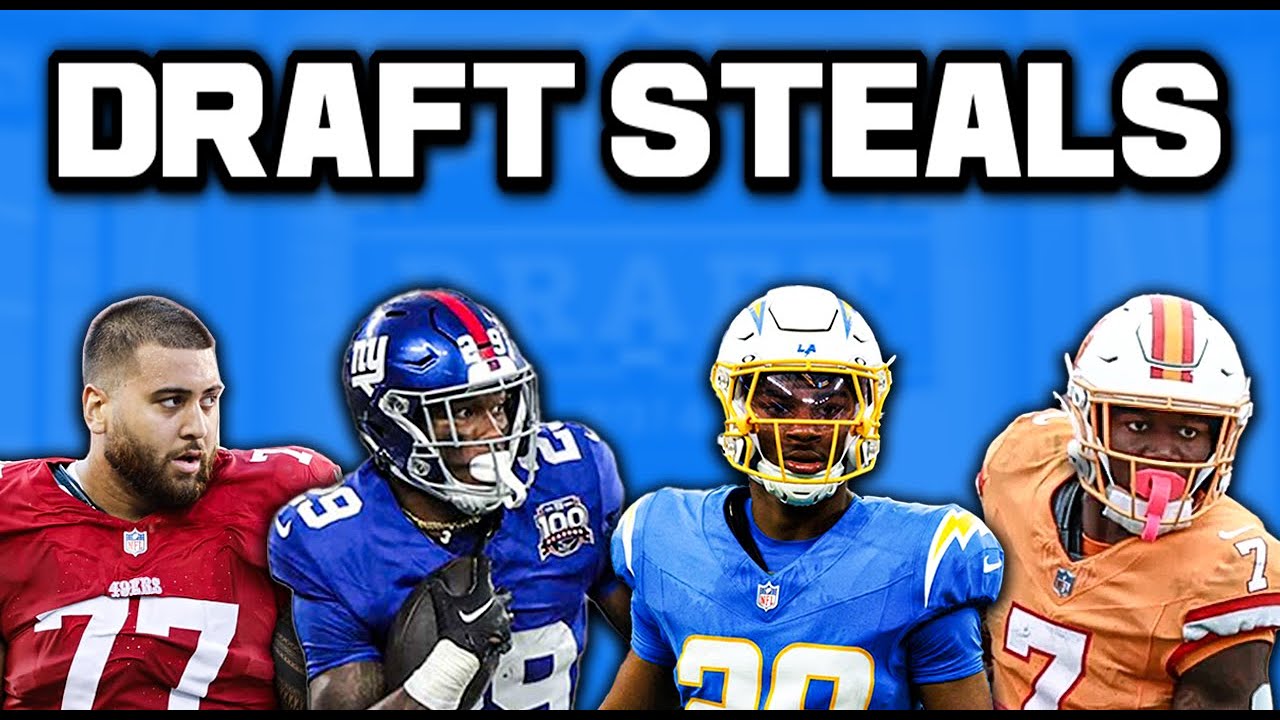 The Biggest Steals From The 2024 NFL Draft (So Far) - YouTube