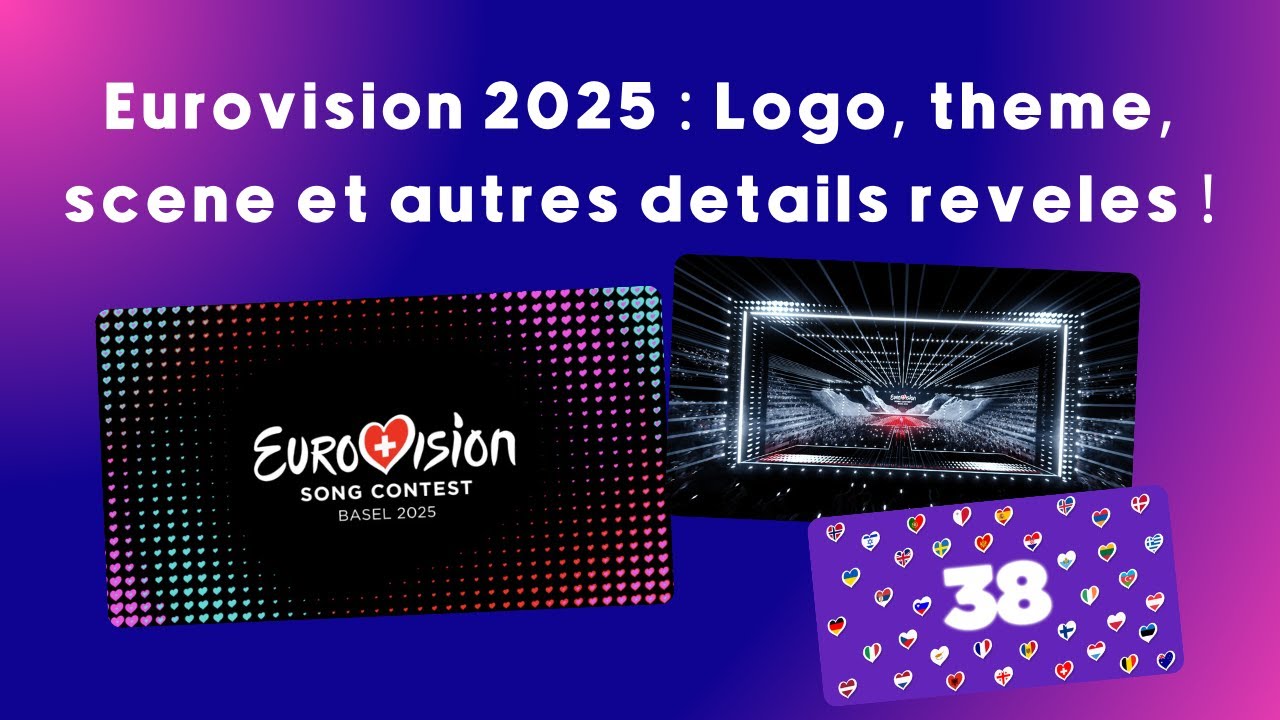 Eurovision 2025 : Logo, thème, scène et autres détails révélés ! - YouTube
