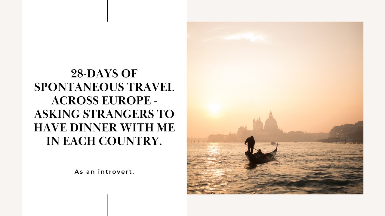 Going to 4 Different Countries To Say Hello To Strangers and Ask Them ...