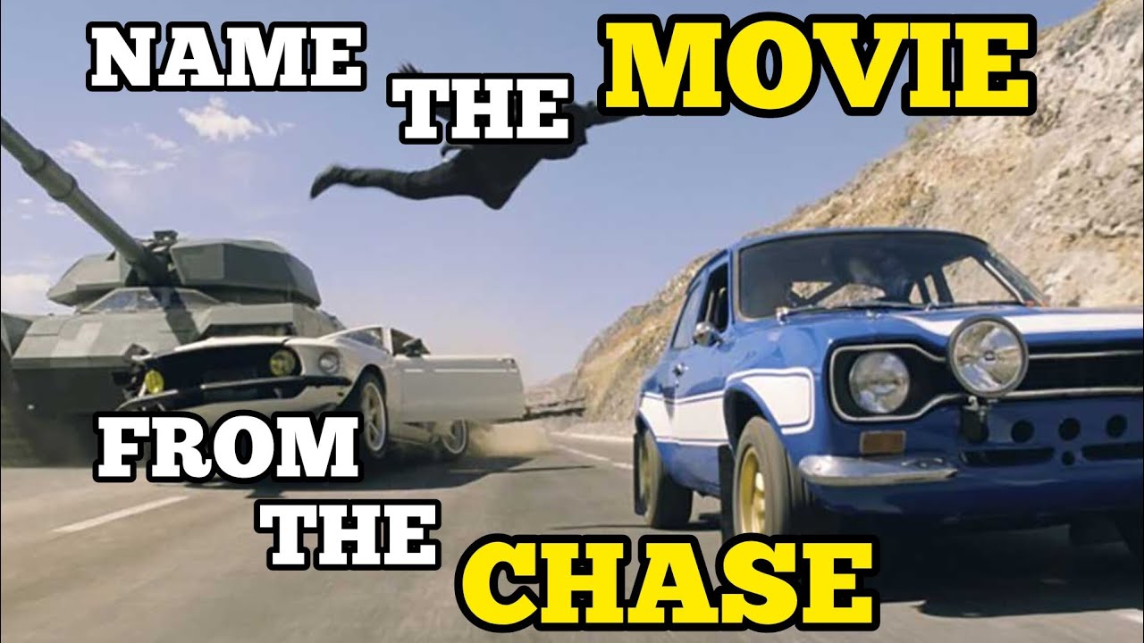 Movie Quiz - Name the MOVIE from the Chase Scene - YouTube