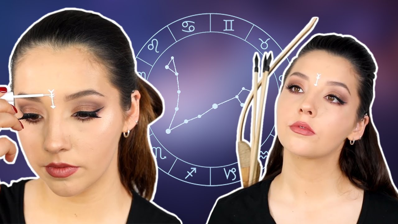 12 Cosmic Zodiac Star Sign Makeup Tutorials | Four Nine Looks - YouTube