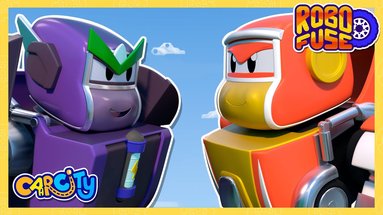 🔥 SUPERHERO Rescue RoboFuse - Best of Car City HEROES 🦸 - YouTube