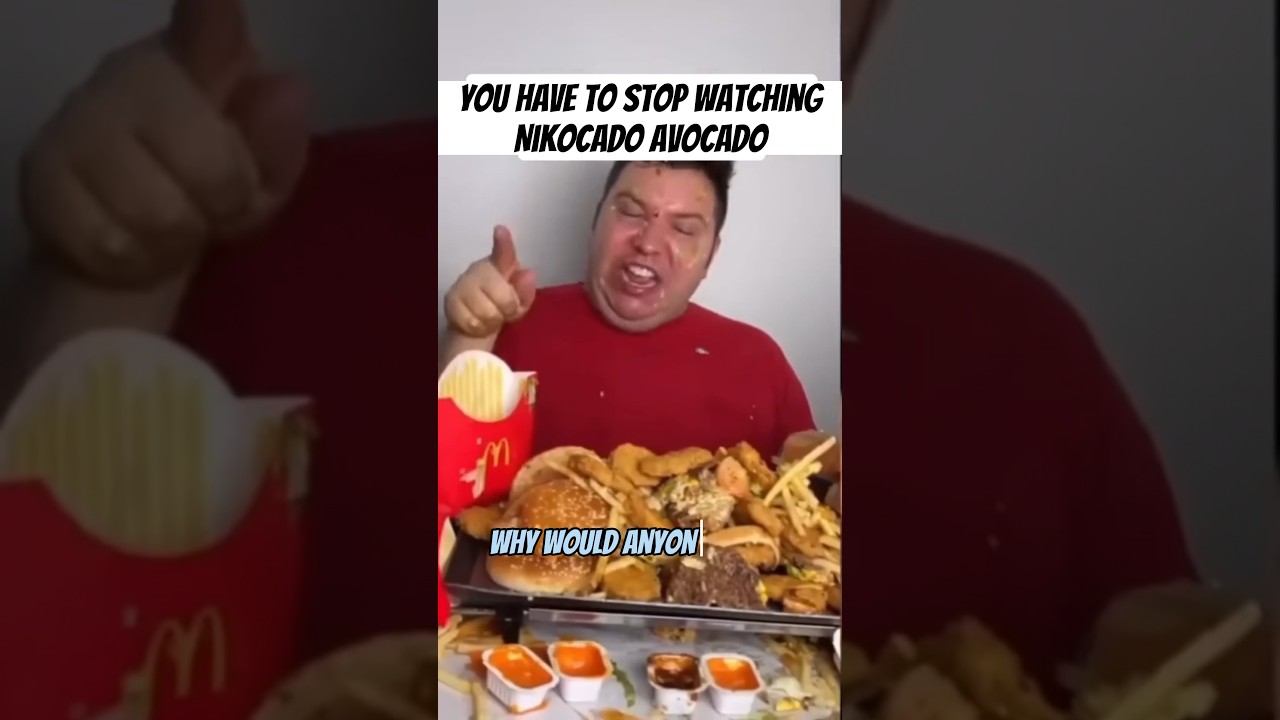 Nikocado Avocado 🥑 is a BAD INFLUENCE! #fitness #food #nikocadoavocado ...