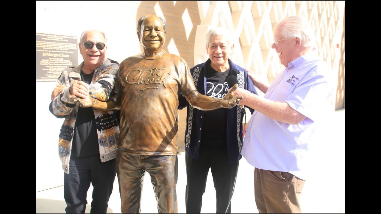 Cheech Statue unveiling at The Cheech Marin Museum created by Ignacio ...