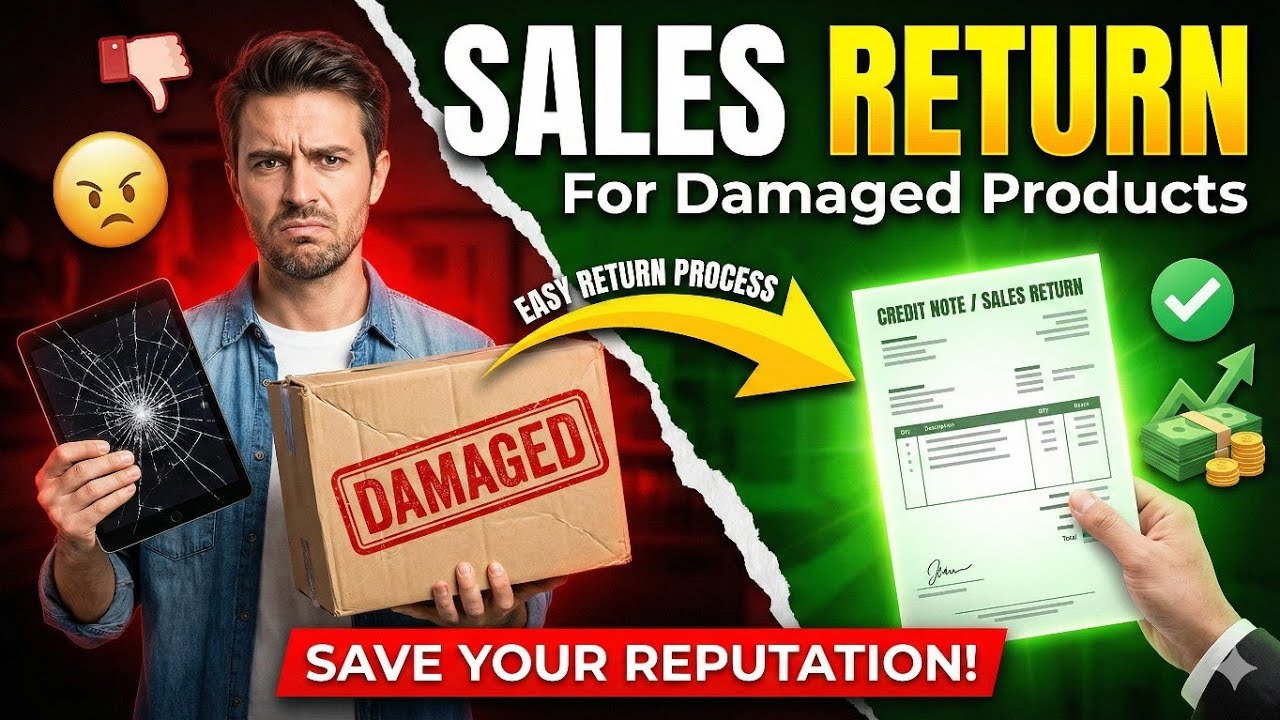 "Sales Return & Credit Note Entry in Tally Prime | Step-by-Step ...