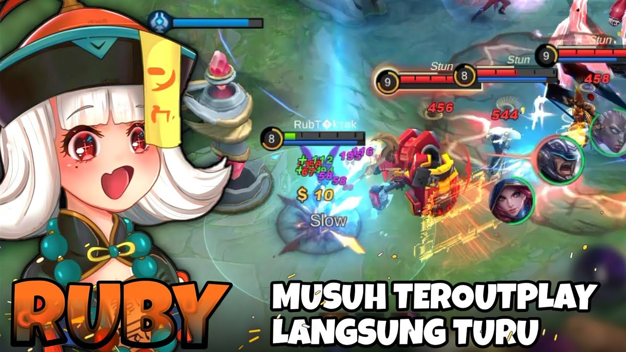 Ruby Tank Build Lifesteal Vs Hilda Tank | Build Ruby Tank Terkuat 2022 ...