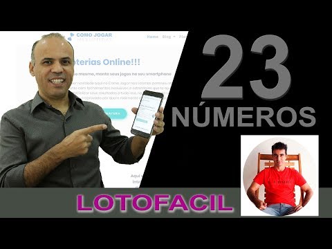 COMO JOGAR NA LOTOFACIL COM 23 NUMEROS COM 10 FIXOS EM 50 JOGOS PORTAL VIP EXCLUSIVE