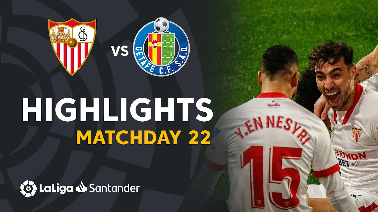 Highlights Sevilla FC vs Getafe CF (3-0) - YouTube
