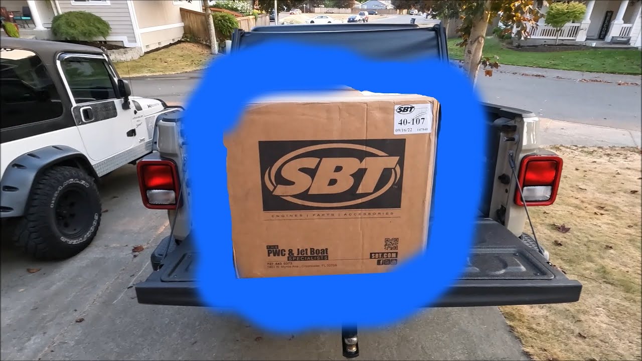 SBT Rotax seadoo 787 Part 1 (unboxing) - YouTube