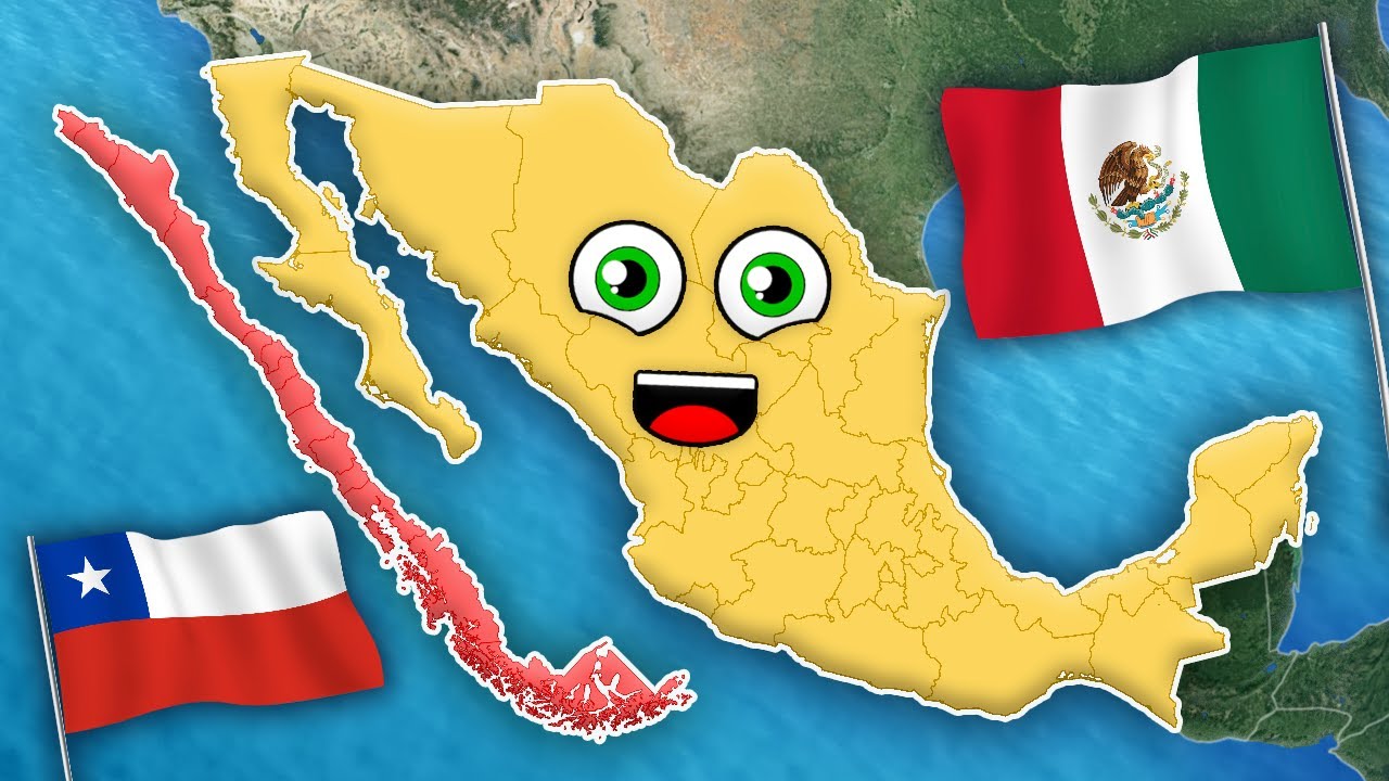 Regions of Chile, Mexico, and More! - YouTube
