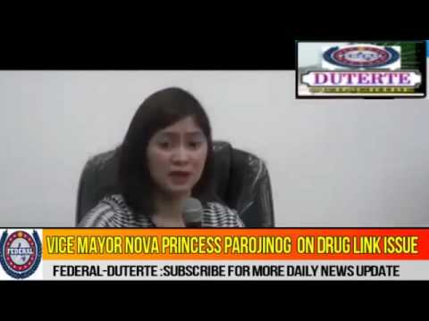 Vice Mayor Nova Parojinog Relationship with Bigtime Druglord Colangco ...