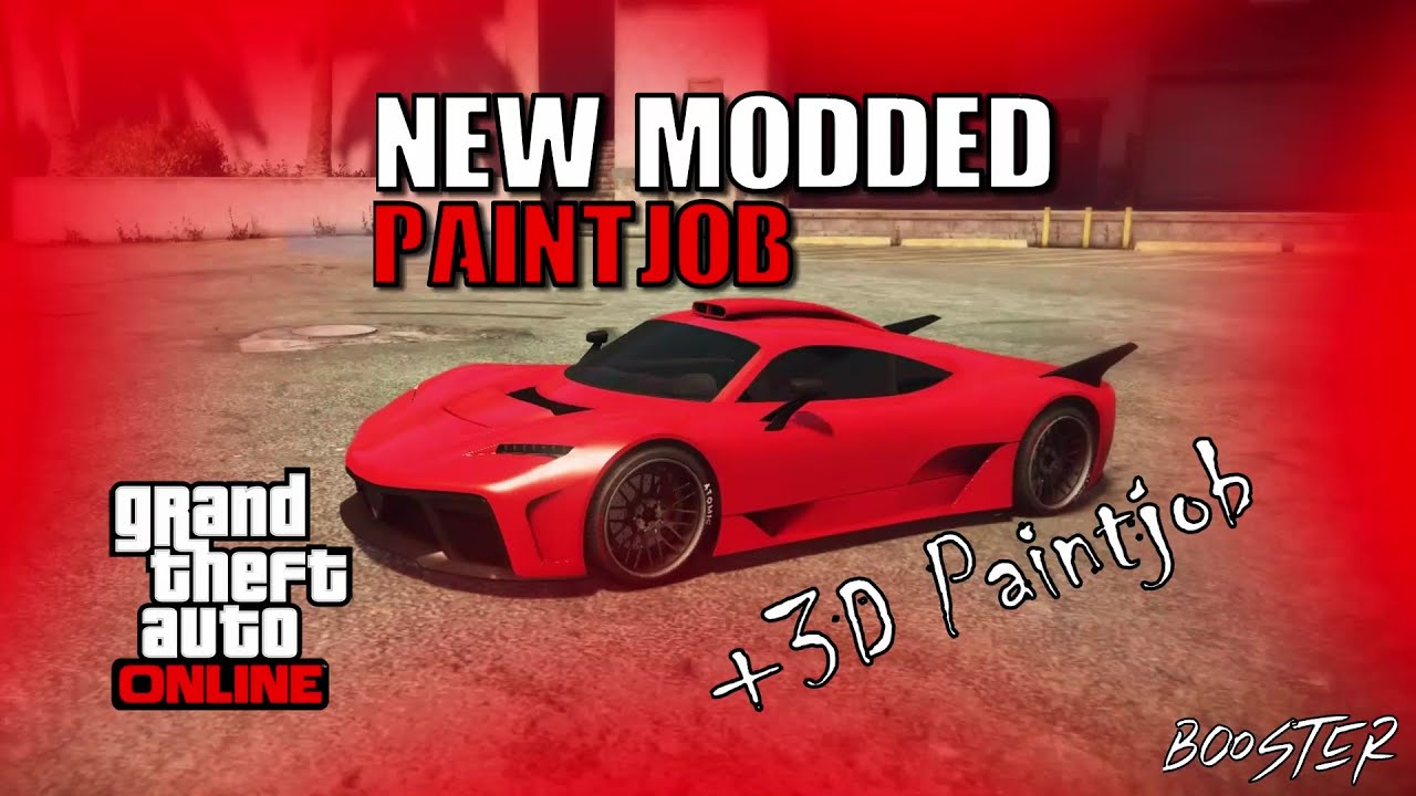 GTA 5 Online Paint Jobs - Best Rare Modded Crew Colors #2! "Neon Red ...