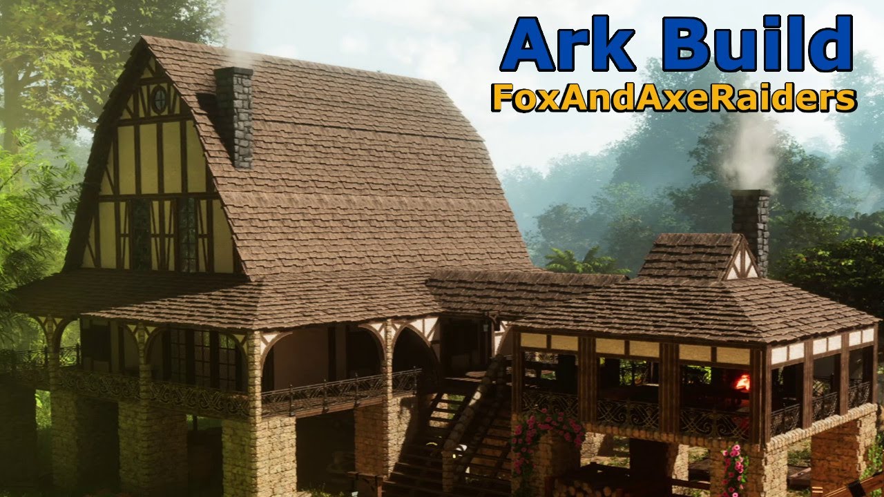 Manor House - Ark Build - YouTube