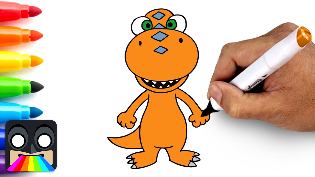 How To Draw Buddy | Dinosaur Train - YouTube