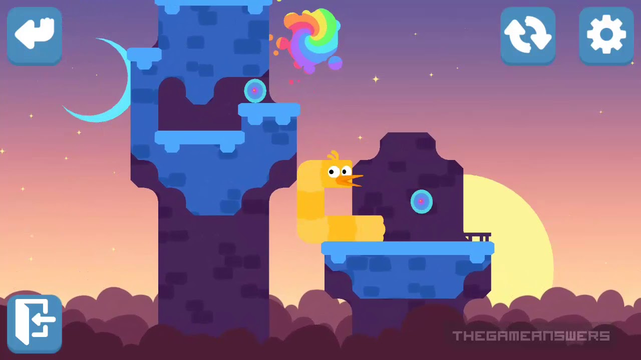 Snakebird Primer Level 62 Walkthrough - YouTube
