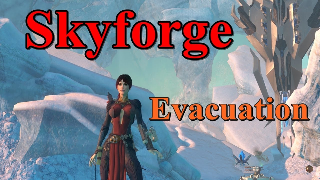 Skyforge - Mechanoids Invasion ( Evacuation ) - YouTube