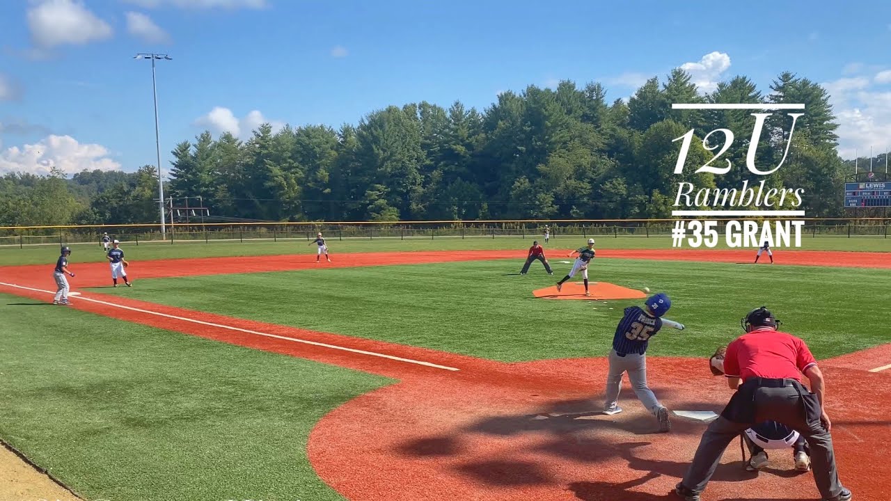 #35 Grant - Pitcher / 3rd Base - 12U Ramblers Baseball Highlights ...