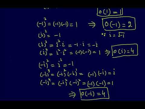 #MTH405 Lecture 5 Part 3a (Examples Order of element) - YouTube