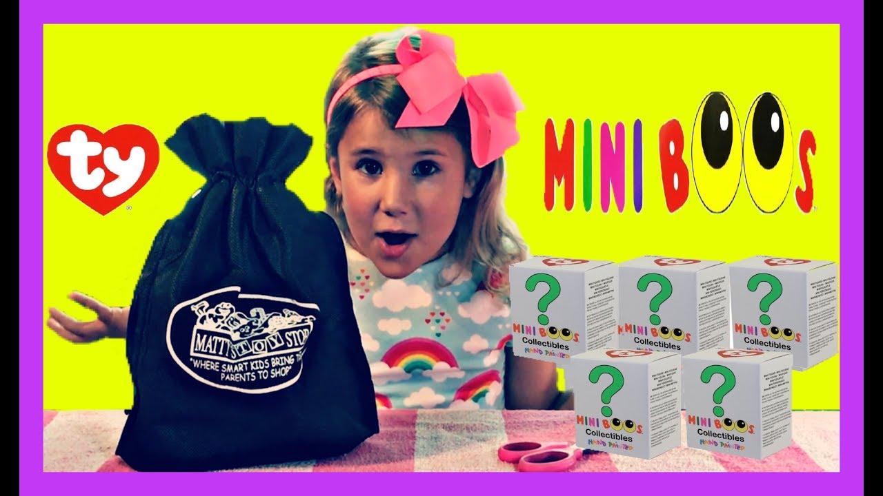 Ty Beanie Boo Mini Boos Series 1 Hand Painted Collectible Vinyl Figure ...