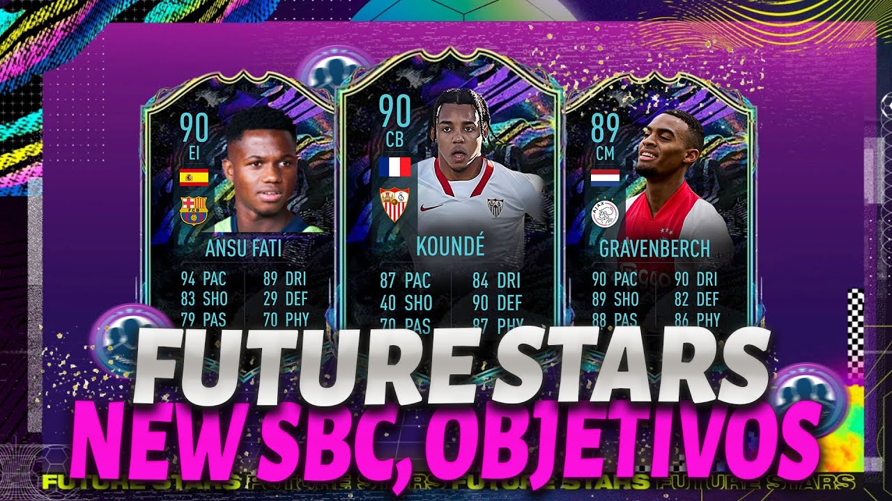 NUEVOS FUTURE STARS PREDICCION Y NUEVO SBC, OBJETIVOS en FIFA 21 - YouTube
