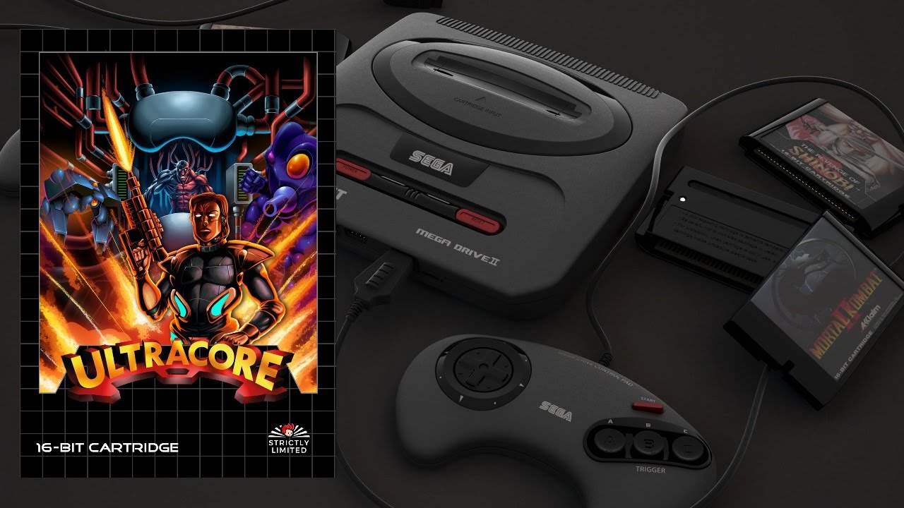 Ultracore (Sega MD из 90-х) игра 2019 года 1 часть - YouTube