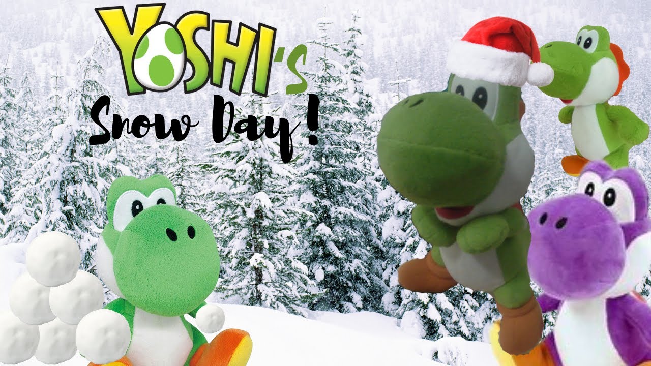 Yoshi's Snow Day! (E9) The Super Mario Plush Show - YouTube