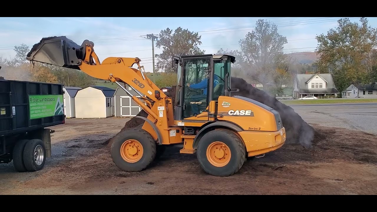 Loading Mulch - YouTube