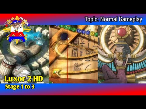 Luxor 2 HD - Casual Mode || Stage 1 to 3 - YouTube