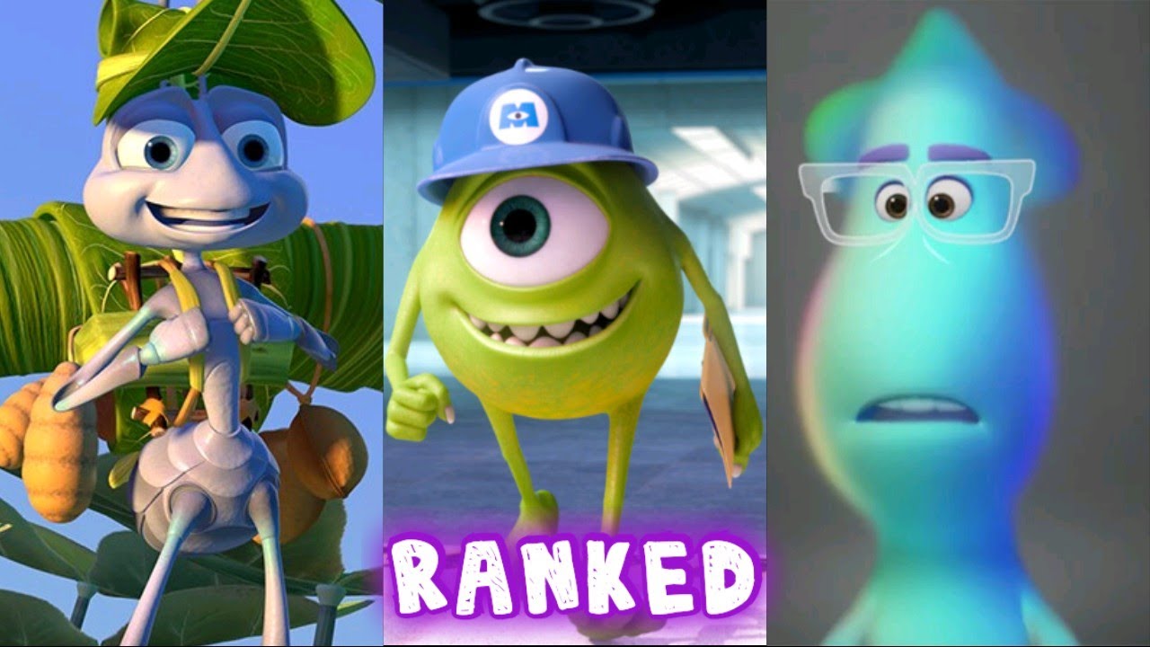 Every Pixar Protagonist Ranked - YouTube