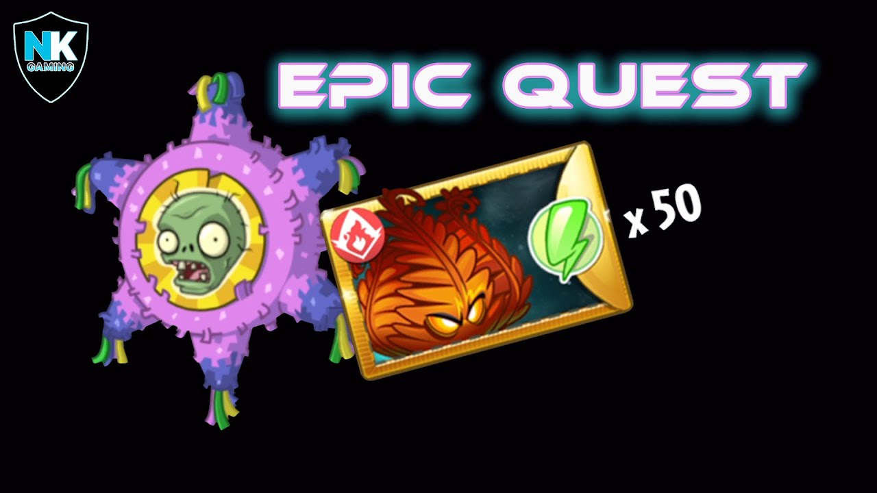 PvZ 2 - Epic Quest: Inferno - Level 1 Plants - YouTube