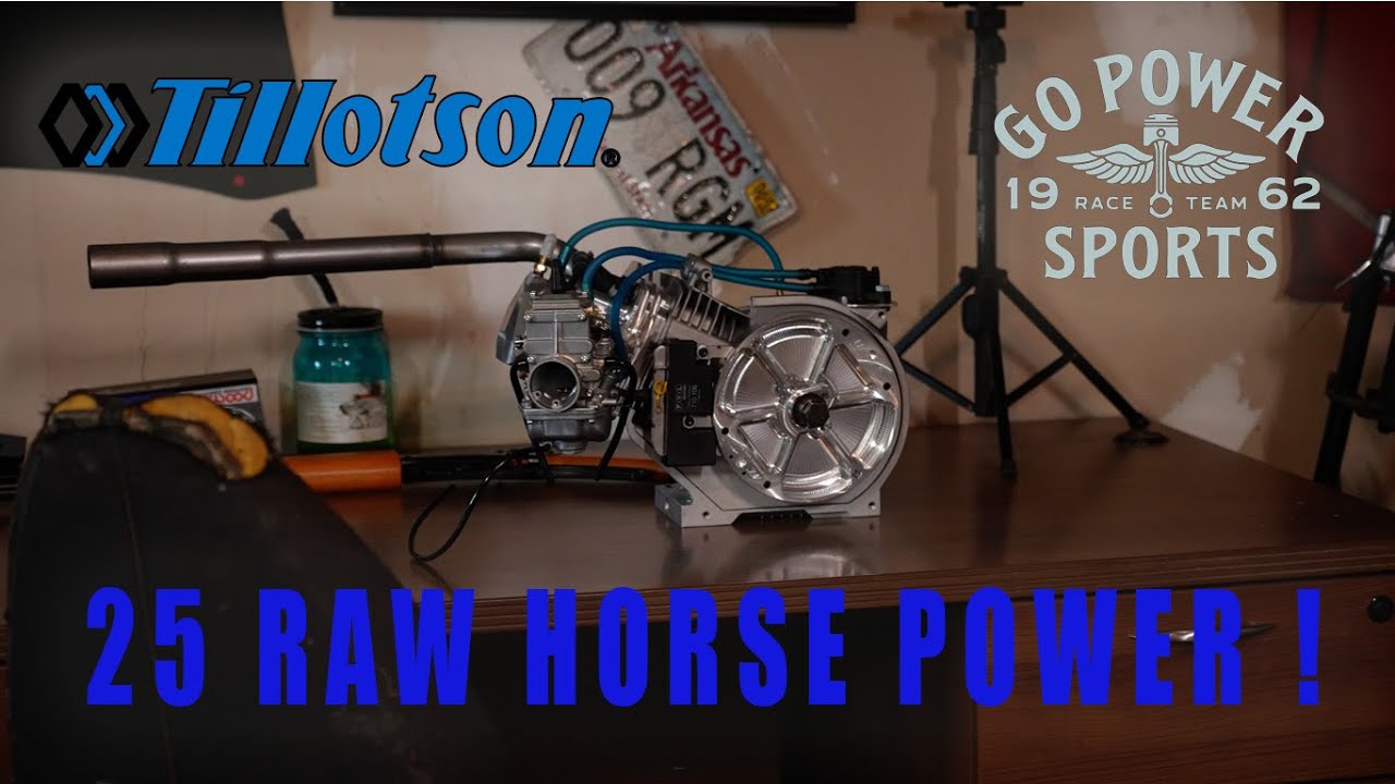 25HP METHANOL TILLOTSON MINI BIKE ENGINE | IN THE KITCHEN WITH FLACCO ...