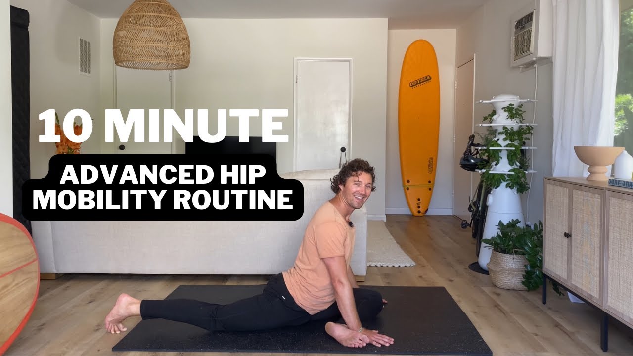 10 MINUTE SPICY HIP MOBILITY ROUTINE ADVANCED ONLY! - YouTube