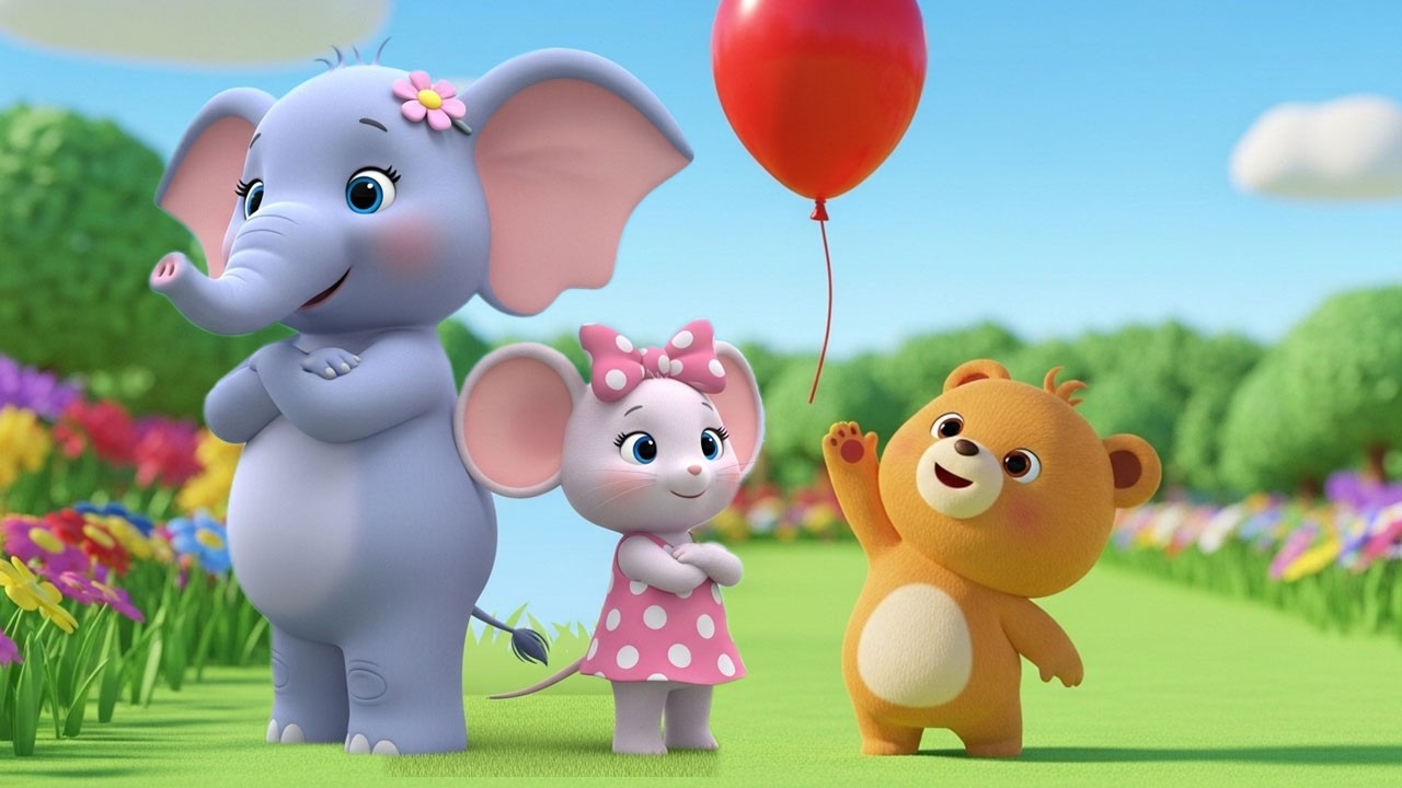 Opposite Friends & Color Balloon Songs | EpicToon Kids Songs & Nursery ...