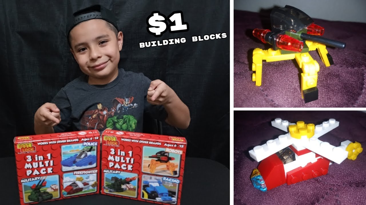 Best-Lock Construction Bricks (Dollar Store Edition) - YouTube