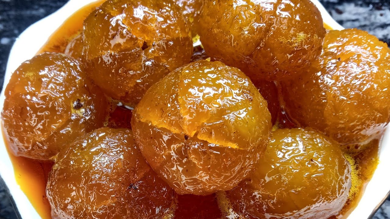 बिना उबले जुसी आंवले का मुरब्बा || Bina Ubale juicy Aawle Ka Murabba ...