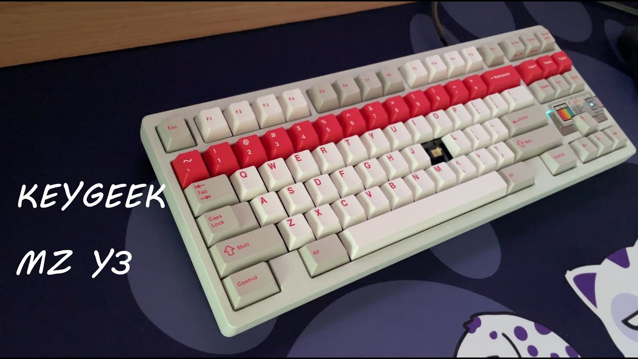 Matrix 8xv 3 1/3 KEYGEEK MZ Y3 매트릭스3.3 mz y3 스위치 - YouTube