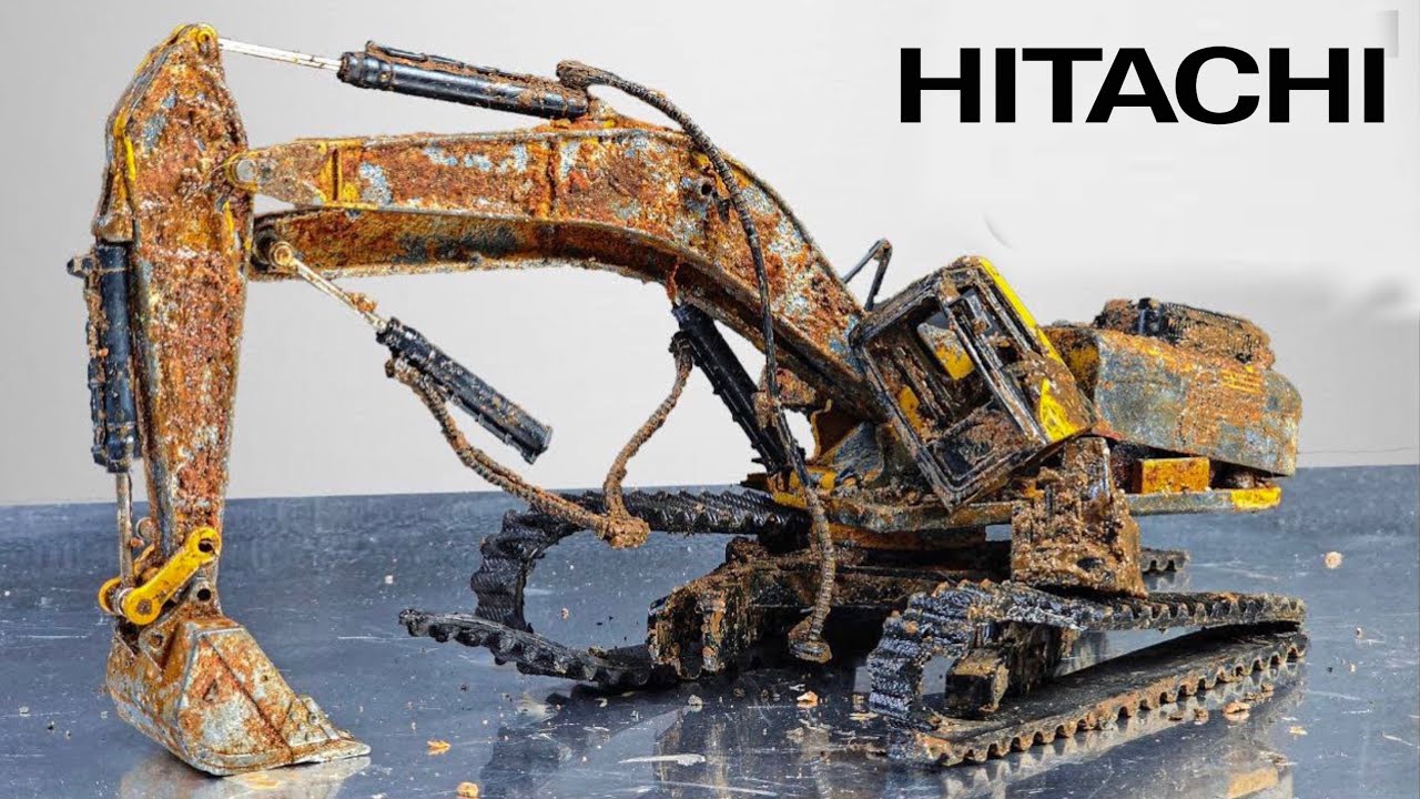 How We Fixed a Broken Excavator | Heavy Machinery Restoration ...