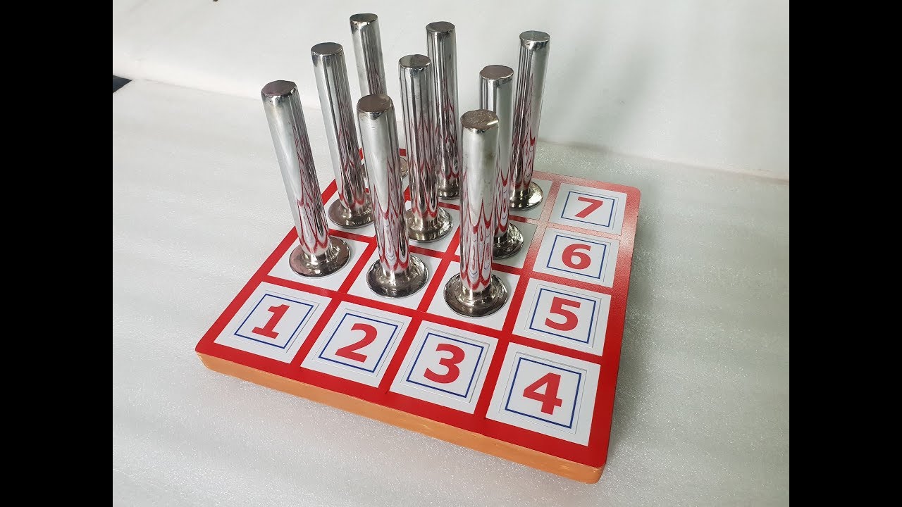 Magnetic Peg Board With (9 Metal pegs) Used Physiotherapy ...