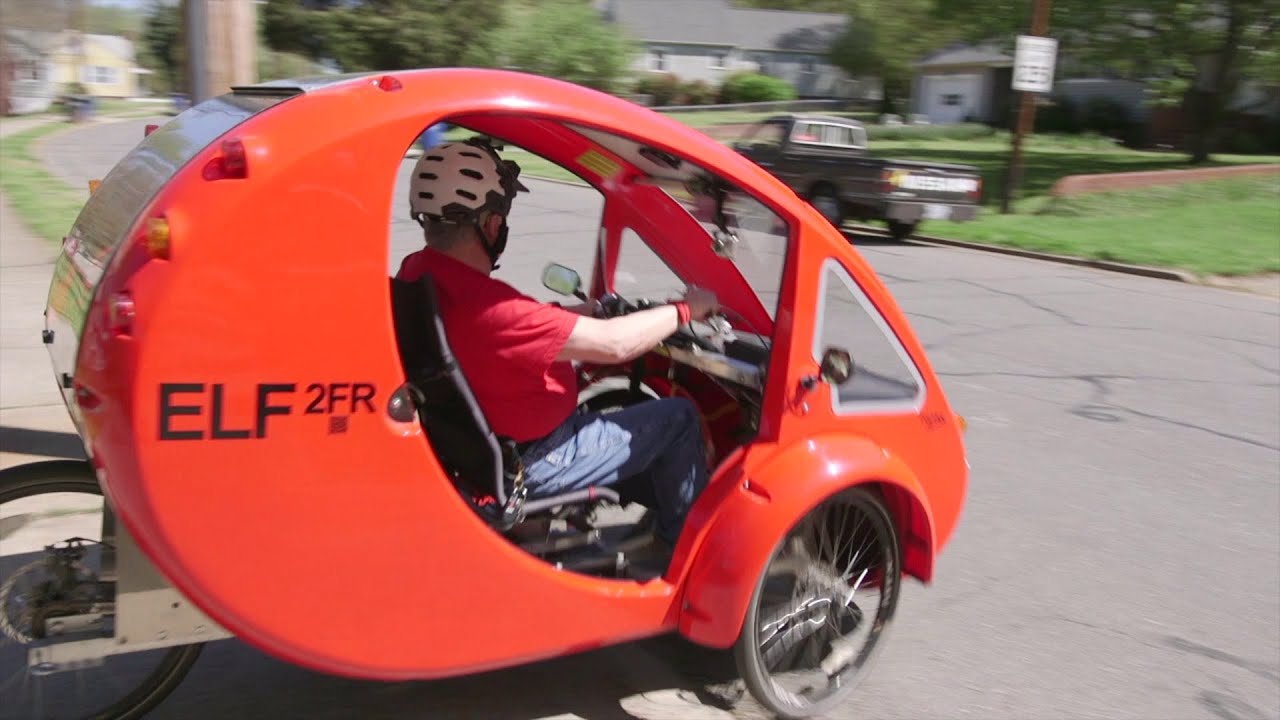 Winston-Salem man's 'ELF' bike turns heads - YouTube