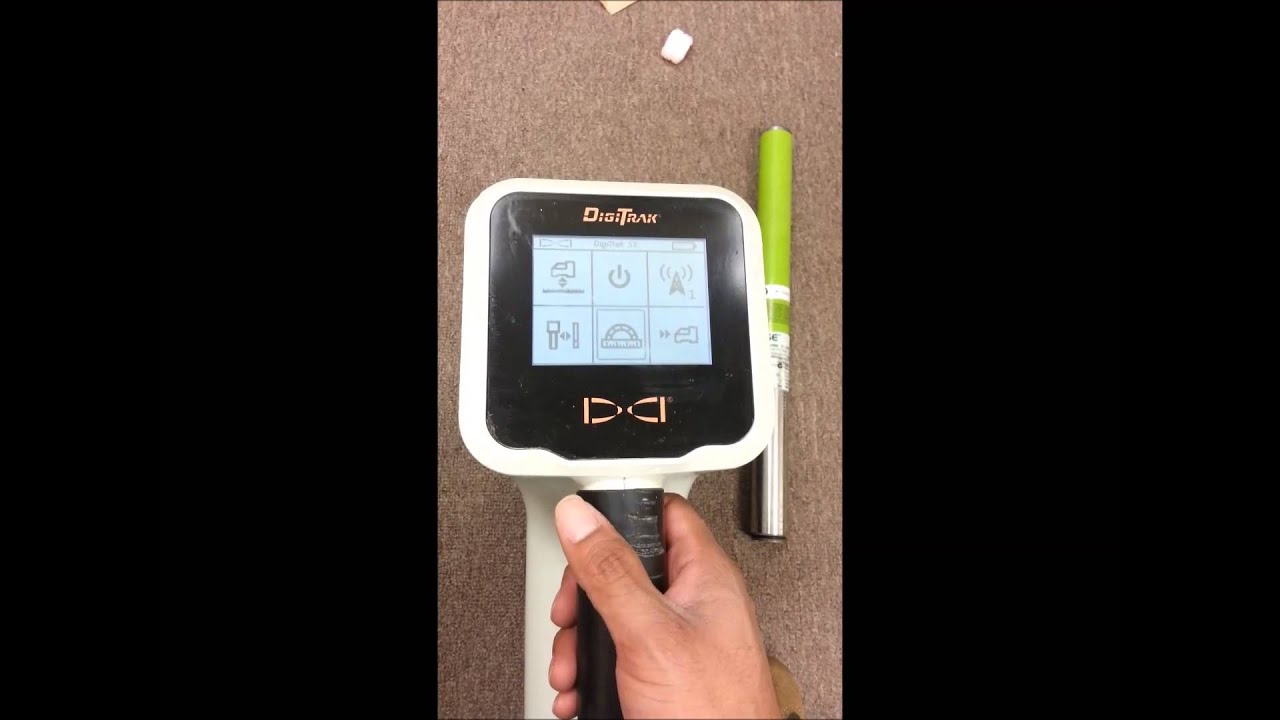 2010 DigiTrak SE Locator - Equipment Demonstration - YouTube