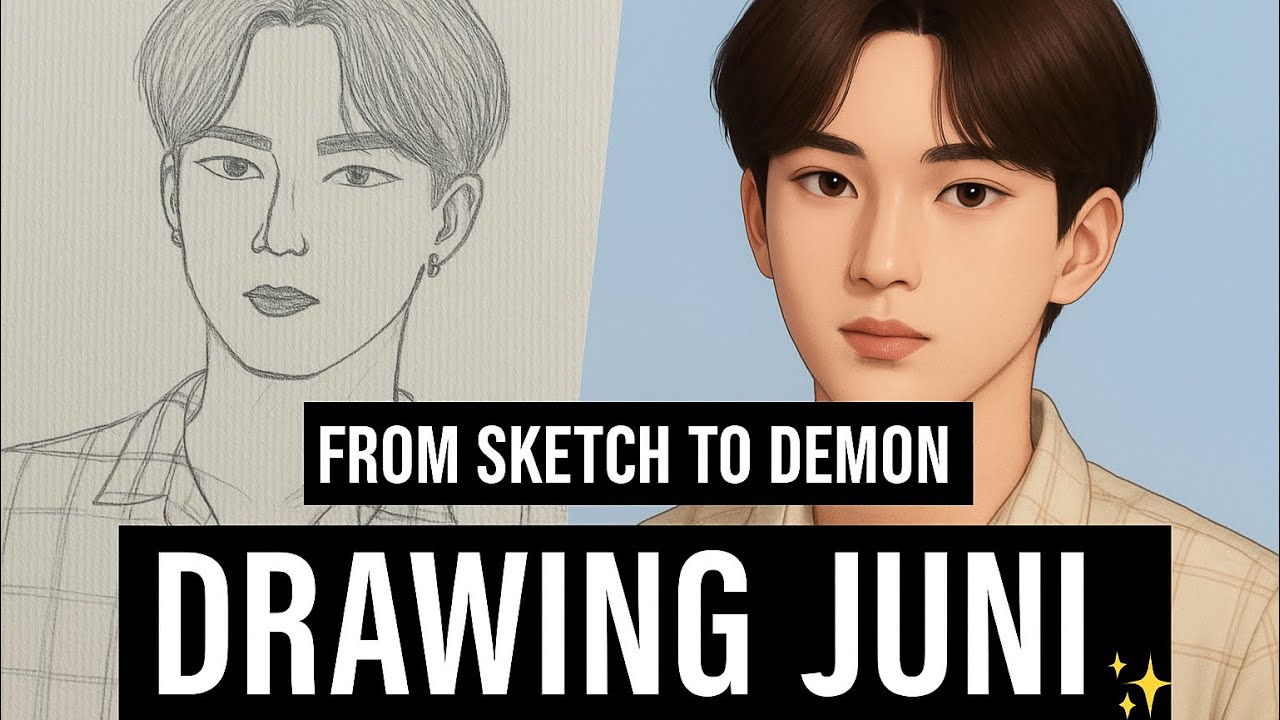 Juni Drawing | K-pop demon hunters - YouTube