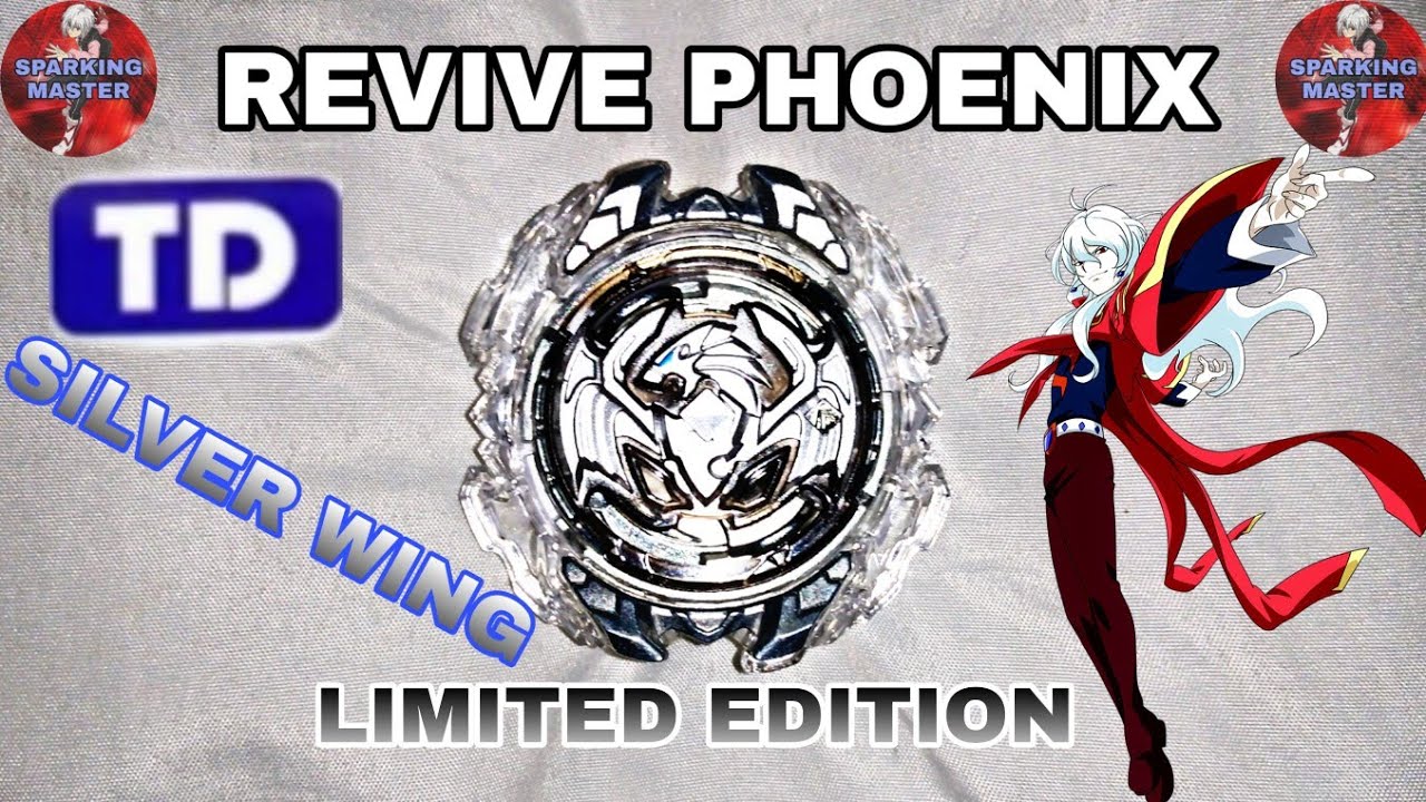 Beyblade Burst Super-Z | Revive Phoenix Unboxing Silver Wing Edition ...