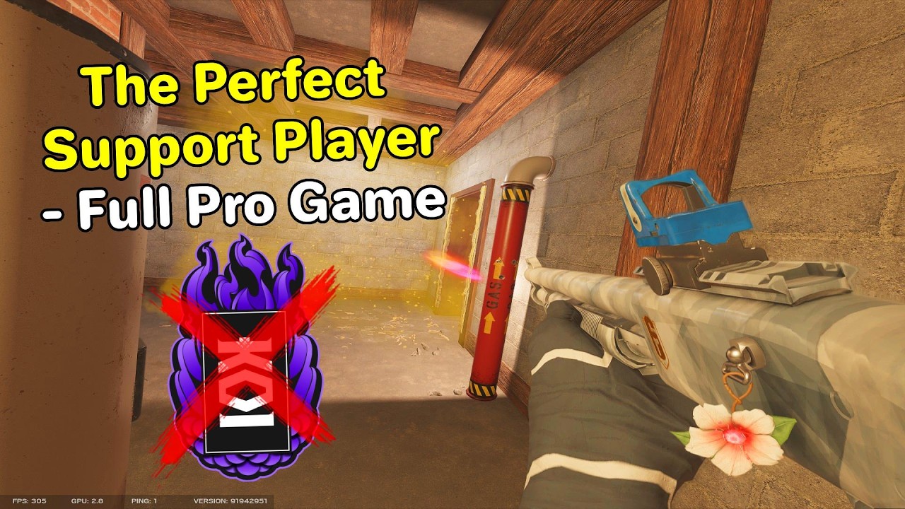 What the Perfect Support Player Looks Like - Full Pro Game - YouTube