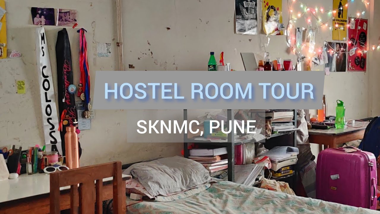 Hostel room tour |SKNMC,Pune |Arundati Kanawala - YouTube