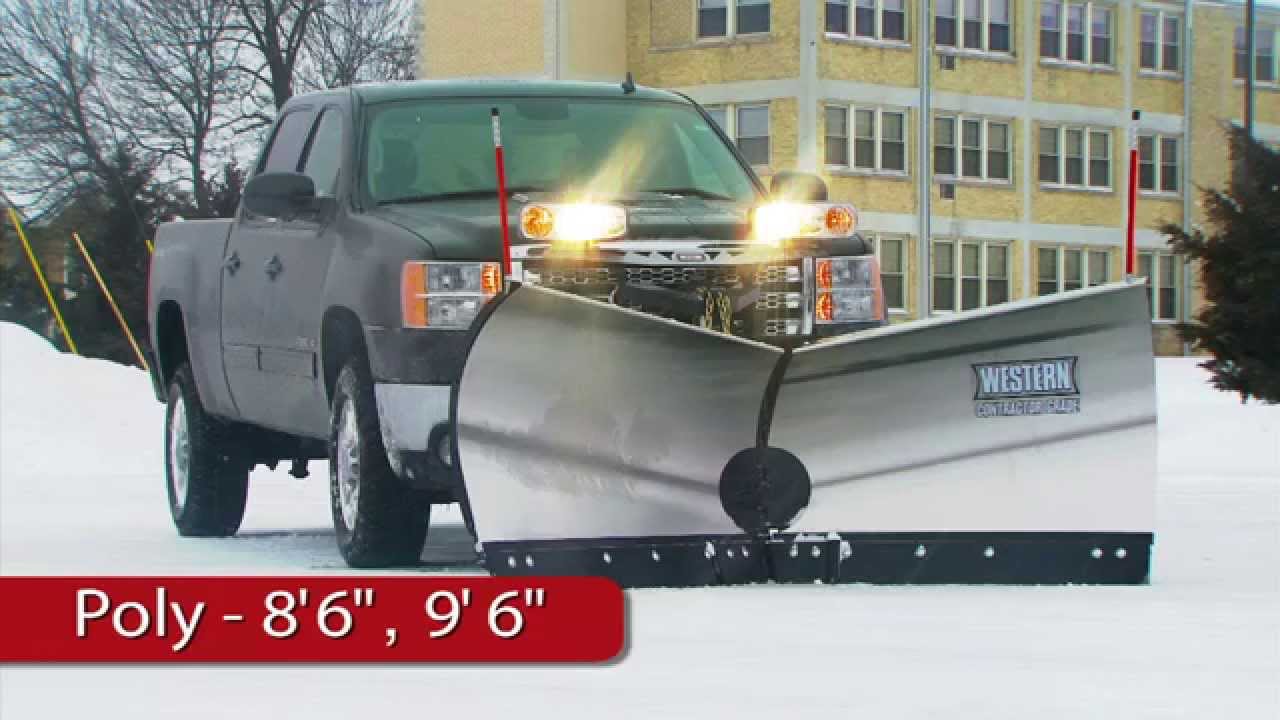 WESTERN® MVP 3™ Commercial V-Plow - YouTube